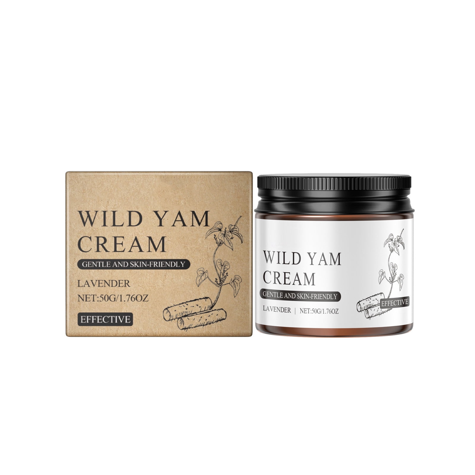 Wilds Yam Cream with Yam Extract for Deep Moisturizing and Skin ...