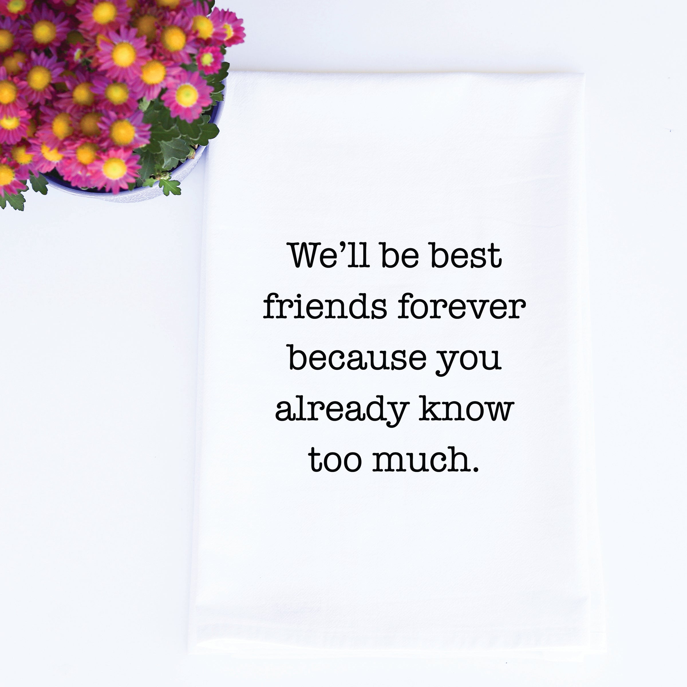 Wildwood Landing Flour Sack Kitchen Tea Towel 100% Cotton 29" x 29 ...