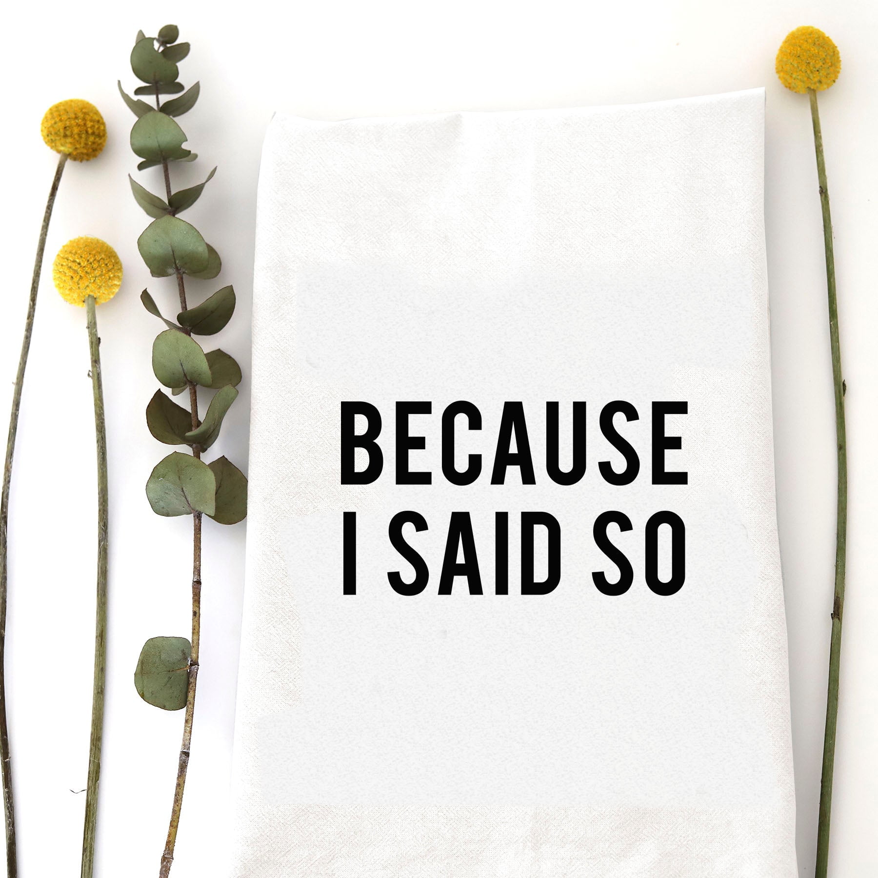 Wildwood Landing Flour Sack Kitchen Tea Towel 100% Cotton, Fun, Cute ...
