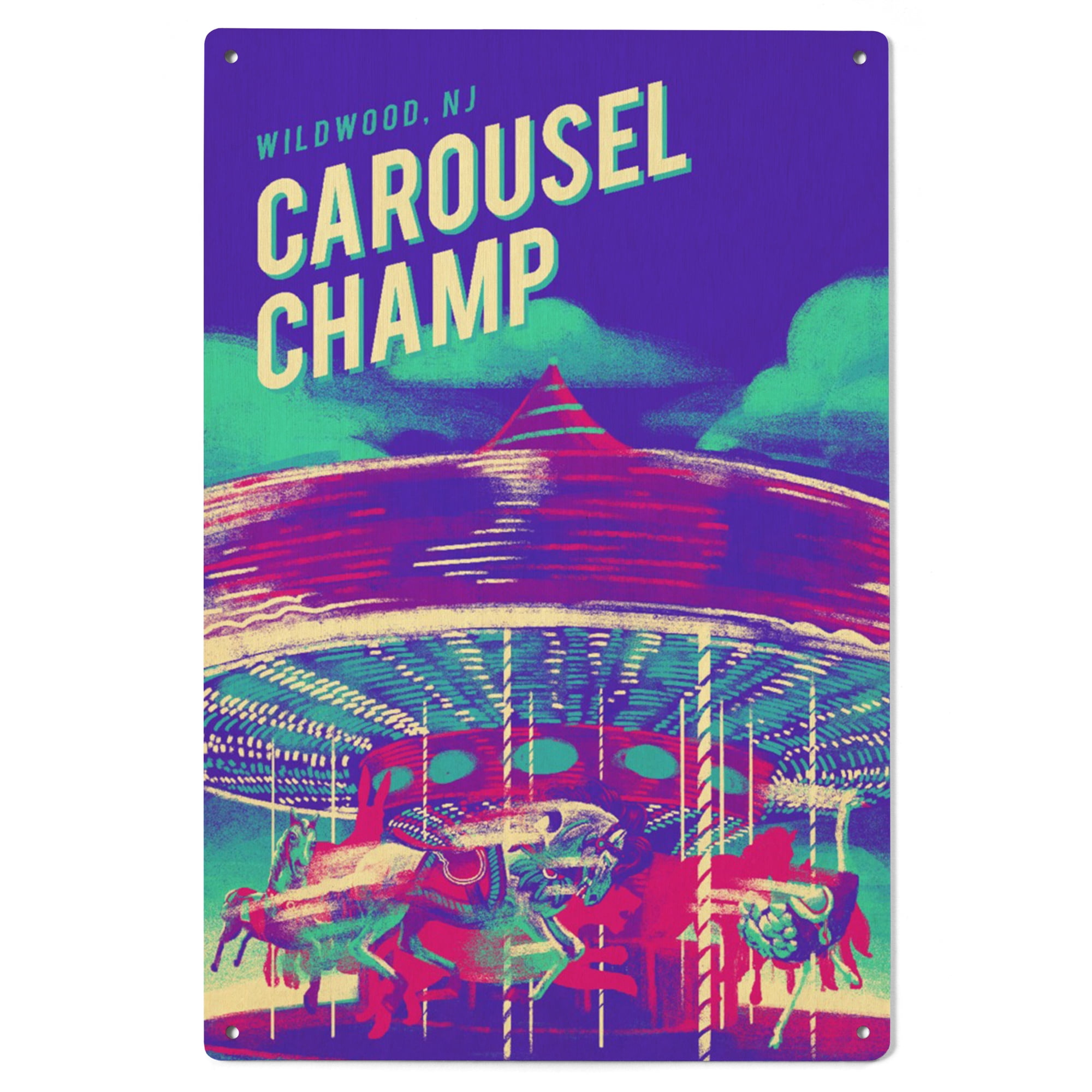 Wildwood, New Jersey, Thrill Champ Collection, Carousel Champ Birch ...