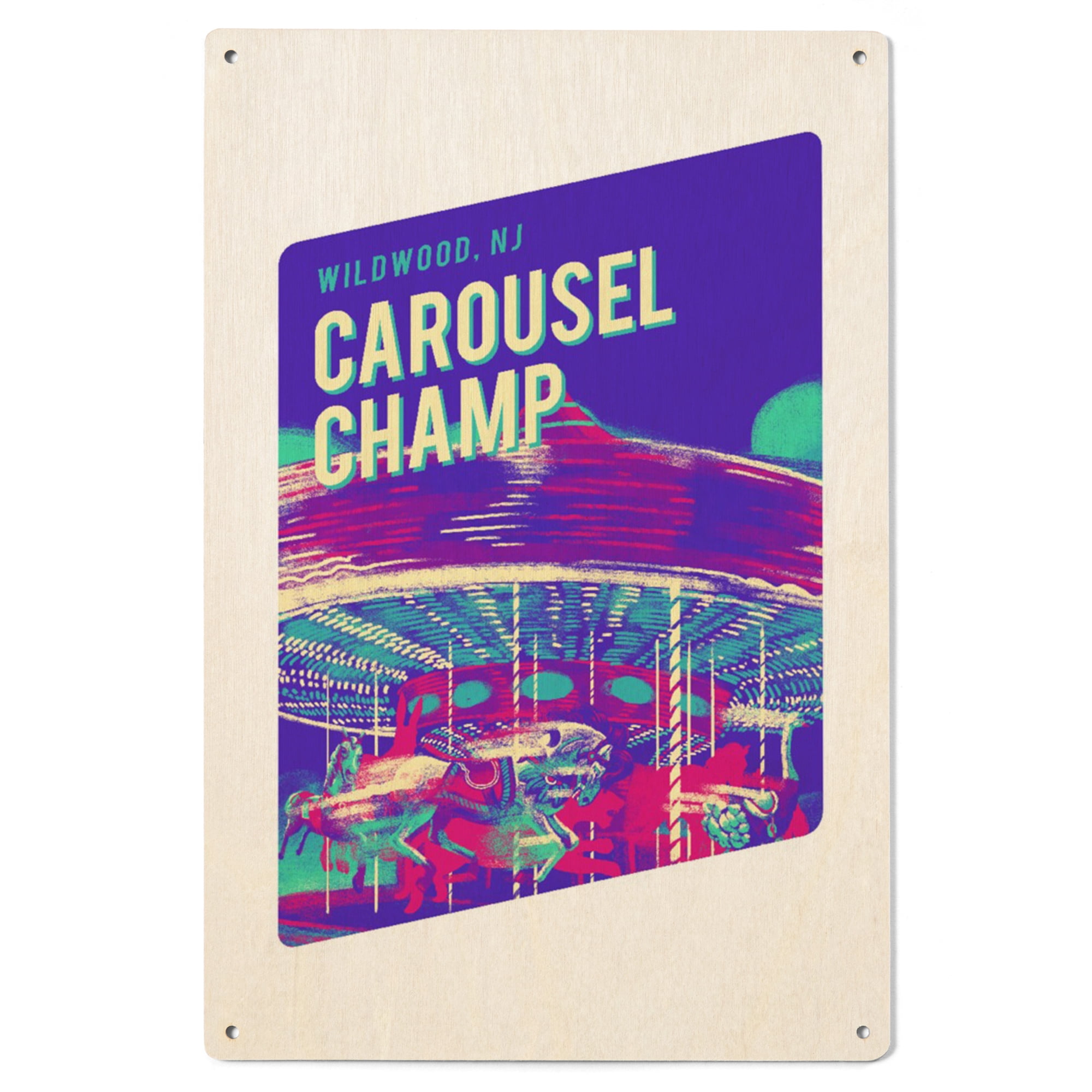 Wildwood, New Jersey, Thrill Champ Collection, Carousel Champ, Contour ...