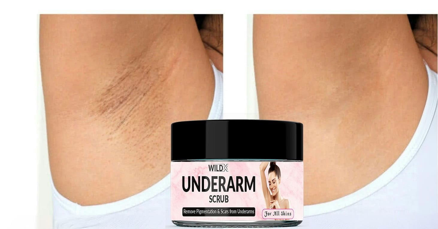 Wildx Body Scrub For Dark BackArms Elbow For Tan Removal Scrub for All ...