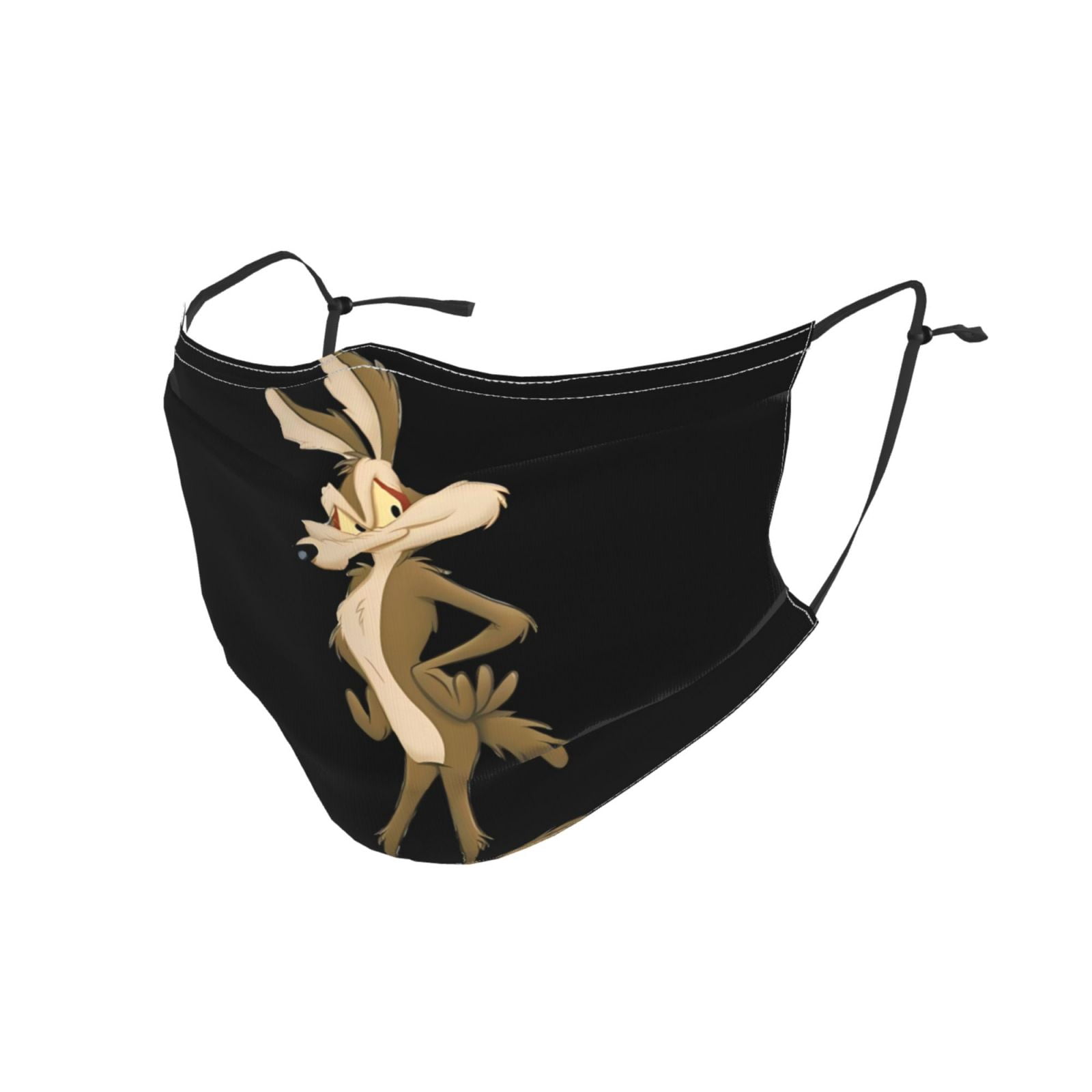 Wile E. Coyote Adult Pleated Dust Mask With Filter ,Adjustable around ...