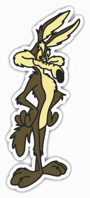 Wile E Coyote Kids Cartoon Decal Sticker Us Truck Looney Vehicle Window ...
