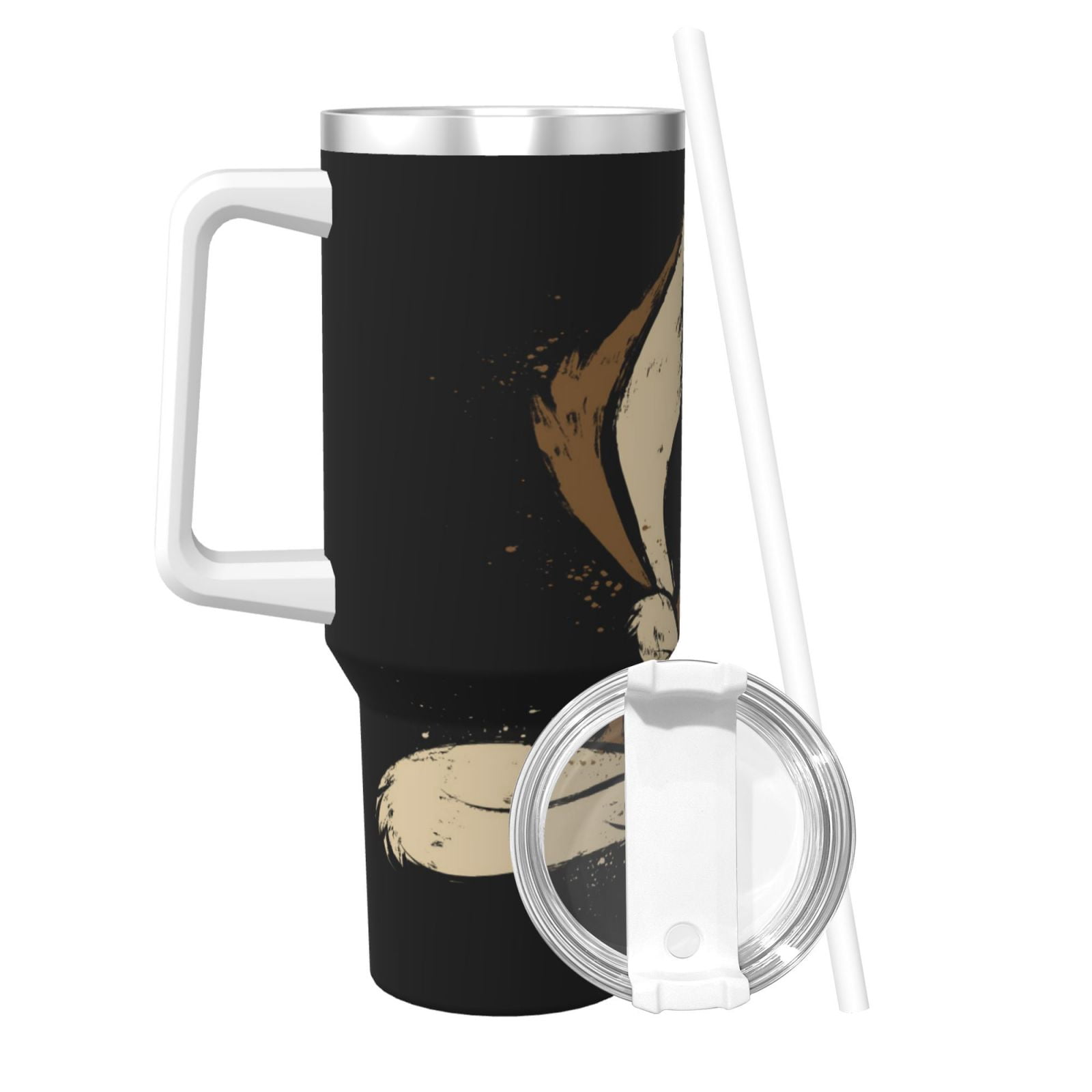 Wile E Coyote Print Thermos Insulated Stainless Steel Hot/Cold Coffee ...