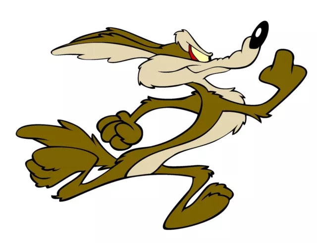 Wile E Coyote (Running Right) Sticker Phone Decal Water Bottle Stickers ...