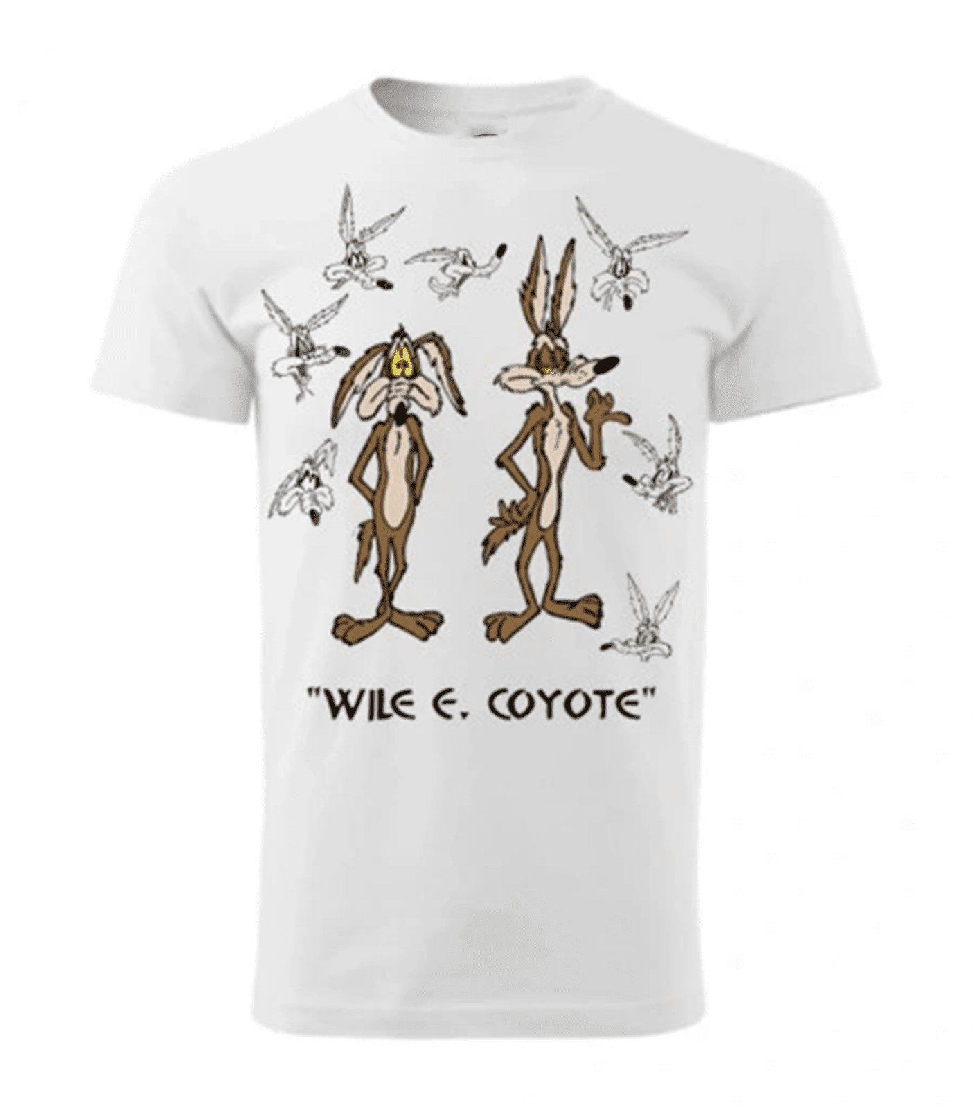 Wile E Coyote and Road Runner Shirt Retro Cartoon Funny Graphic for ...
