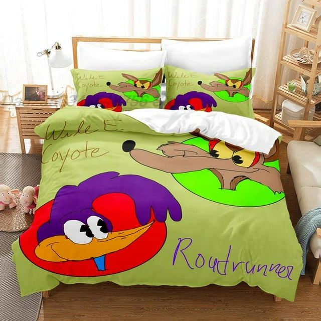 Wile E. Coyote and the Road Runne Bedding Set Single Twin Full Queen ...