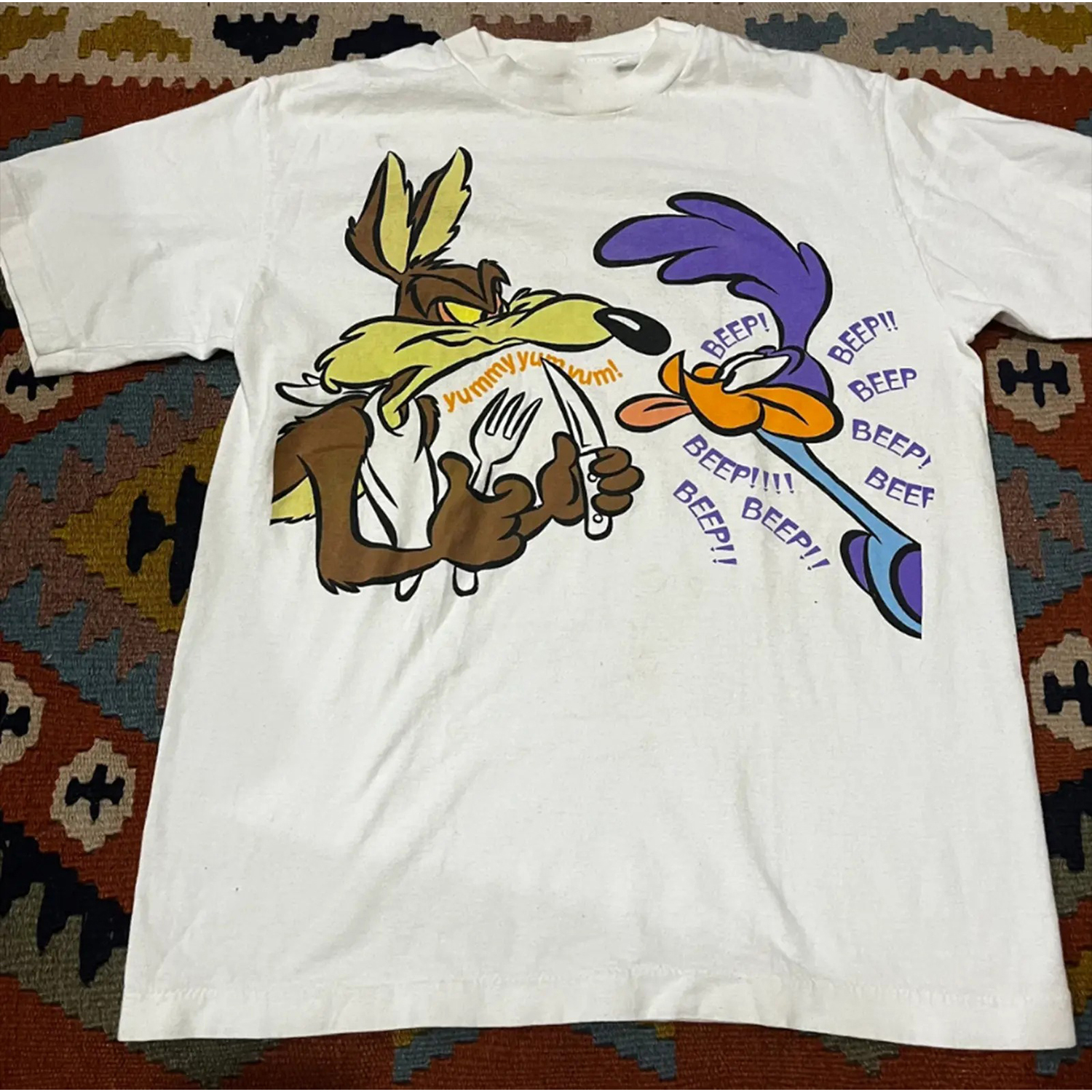 Wile E Coyote and the Road Runner 90s Funny Men T-Shirt S-5XL - Walmart.com