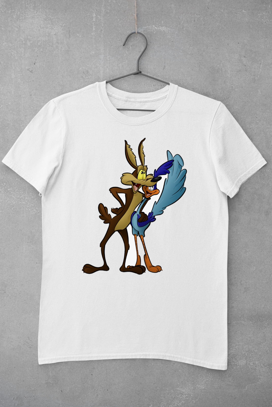 Wile E. Coyote and the Road Runner Movie T shirt Gifl For Friend S-4XL ...