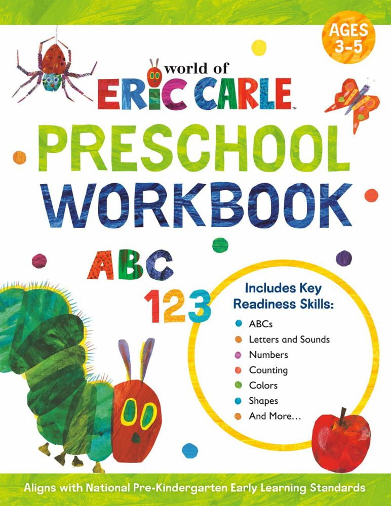 Wiley Blevins: World of Eric Carle Preschool Workbook (Paperback ...