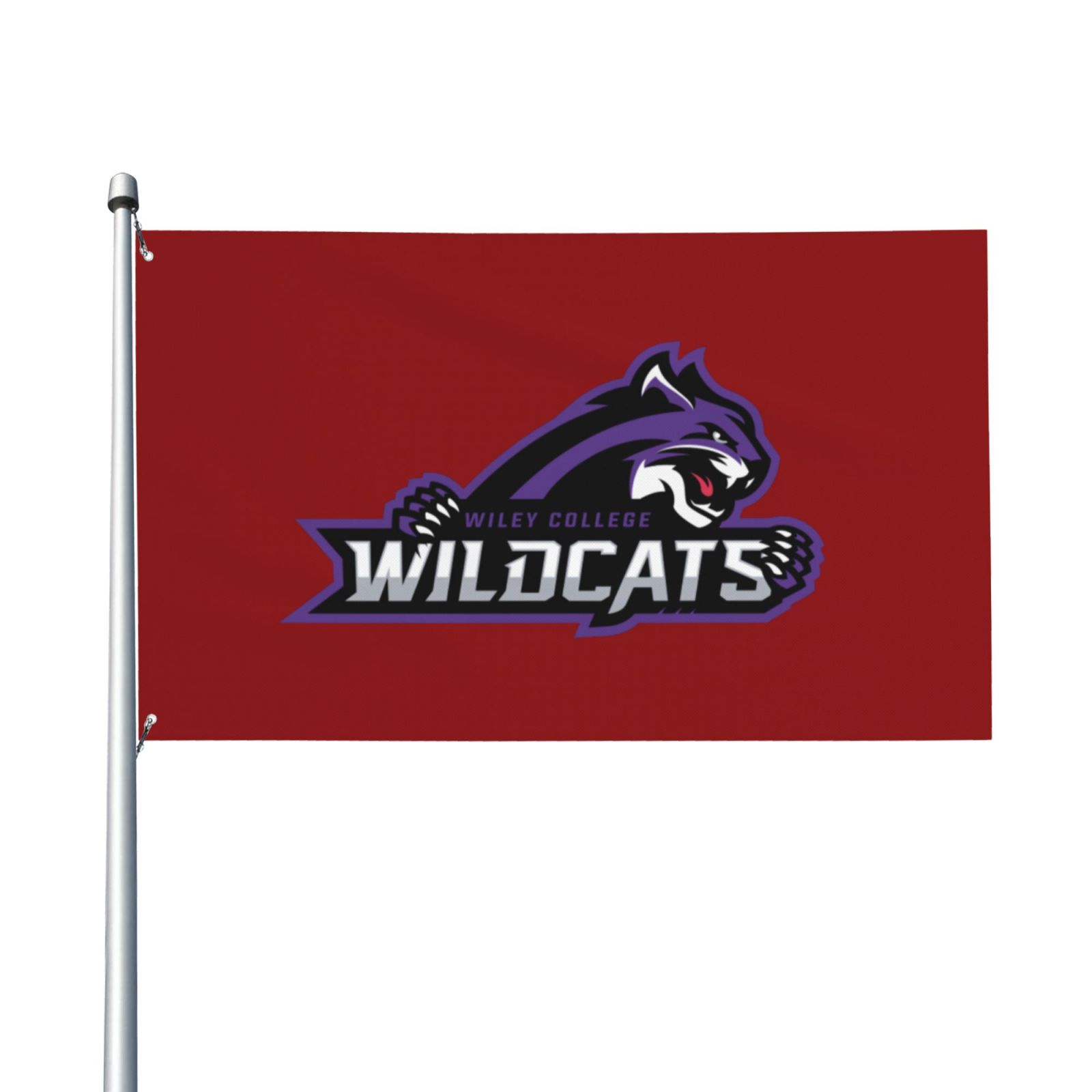 Wiley College Flag 3x5 Outdoor ,Sewn Stripes, Stronger Brass Grommets ...