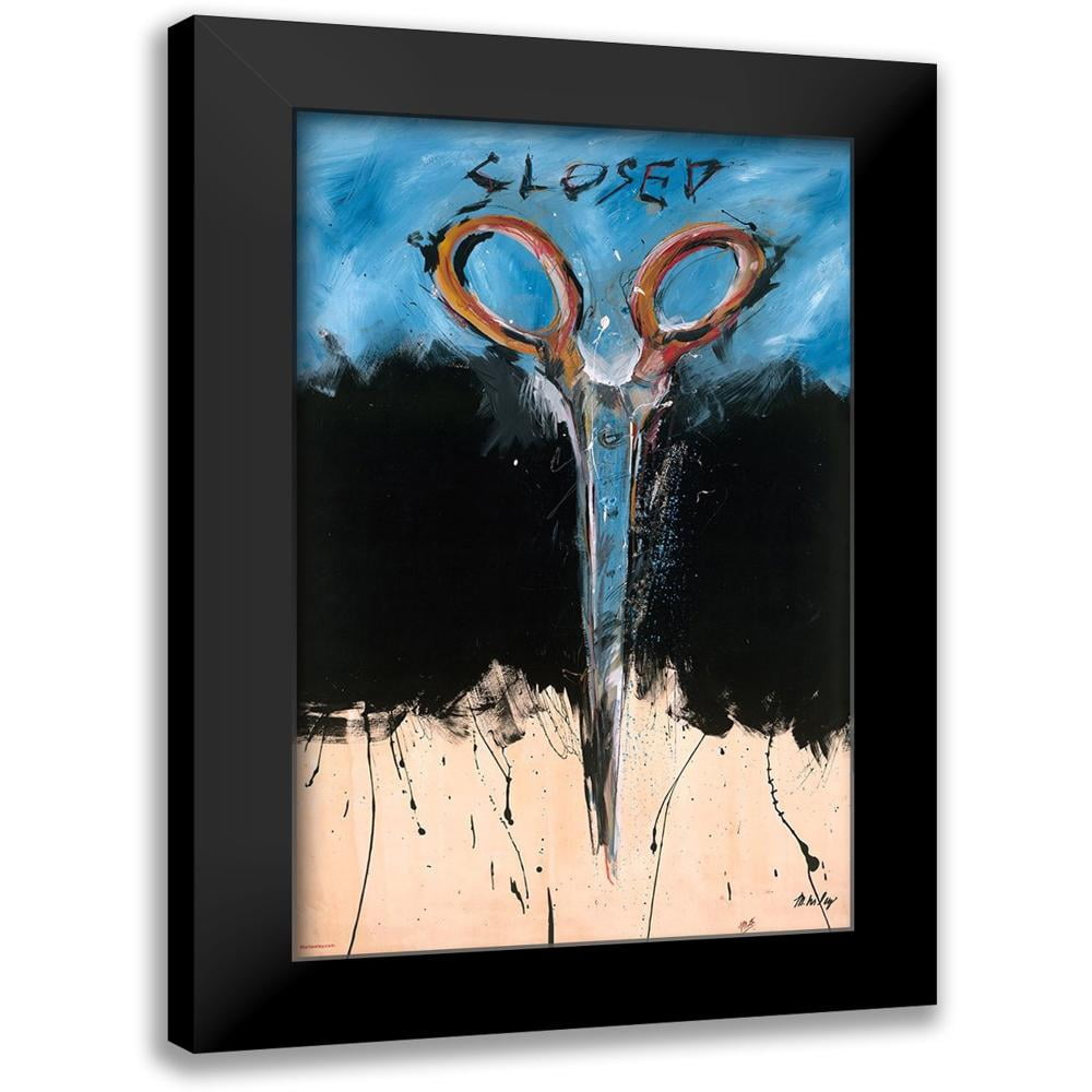Wiley, Marta 10x14 Black Modern Framed Museum Art Print Titled - Closed ...