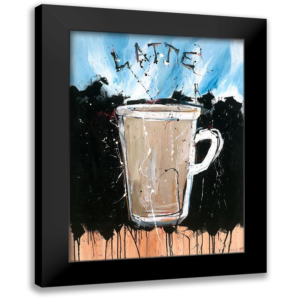 Wiley, Marta 11x14 Black Modern Framed Museum Art Print Titled - Latte ...
