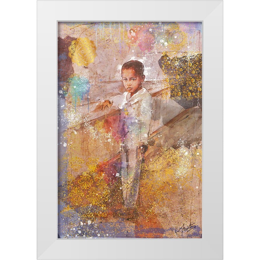 Wiley, Marta 11x14 White Modern Wood Framed Museum Art Print Titled ...