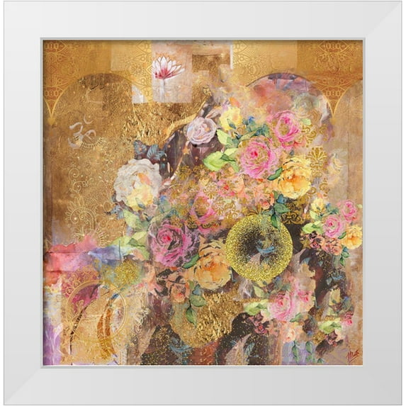 Wiley, Marta 12x12 White Modern Wood Framed Museum Art Print Titled ...