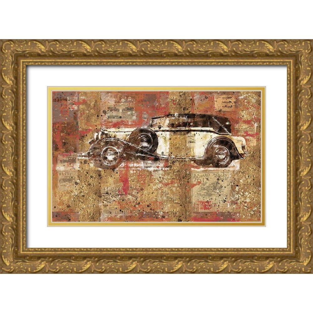 Wiley, Marta 14x10 Gold Ornate Wood Framed with Double Matting Museum ...