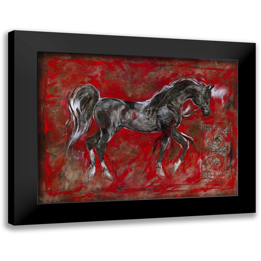 Wiley, Marta 14x12 Black Modern Framed Museum Art Print Titled - Red ...