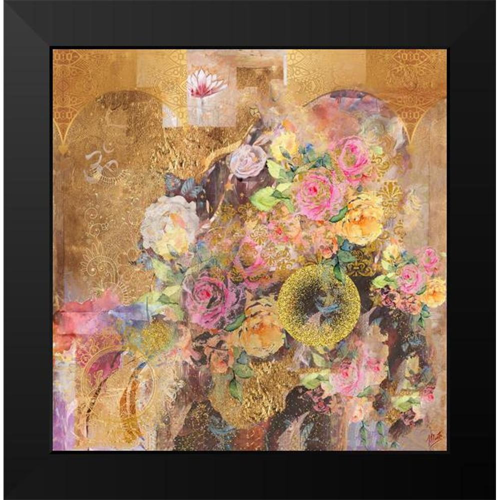 Wiley, Marta 15x15 Black Modern Framed Museum Art Print Titled - Rose ...