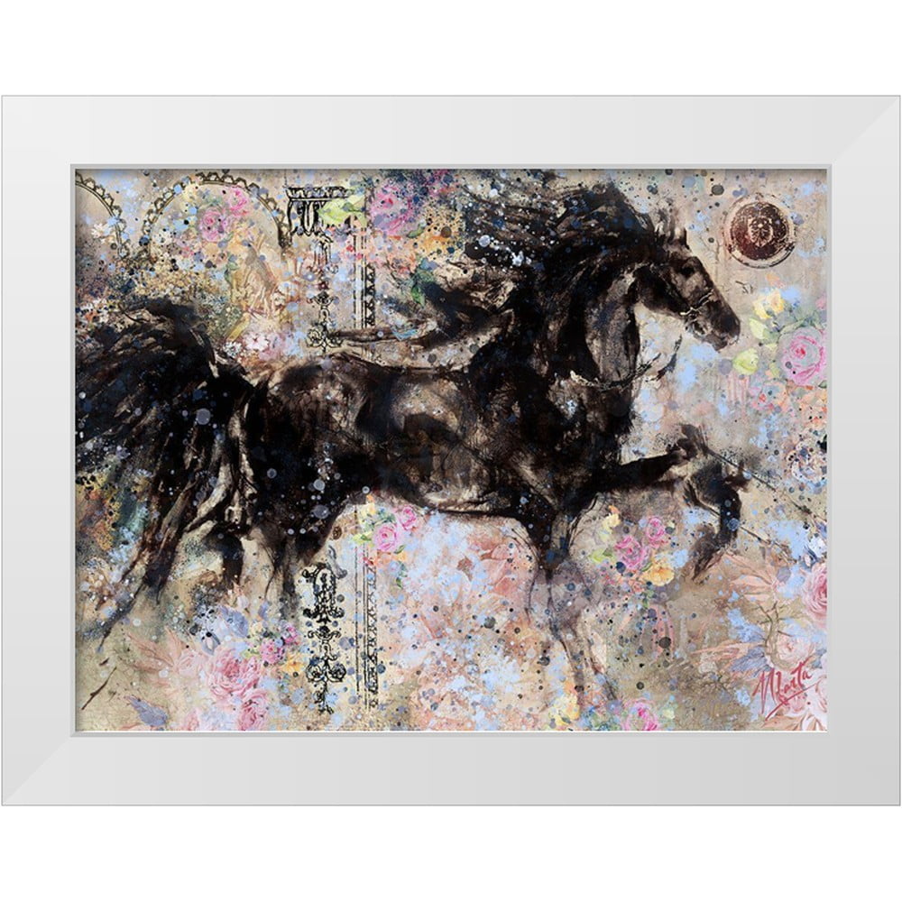 Wiley, Marta 24x19 White Modern Wood Framed Museum Art Print Titled ...