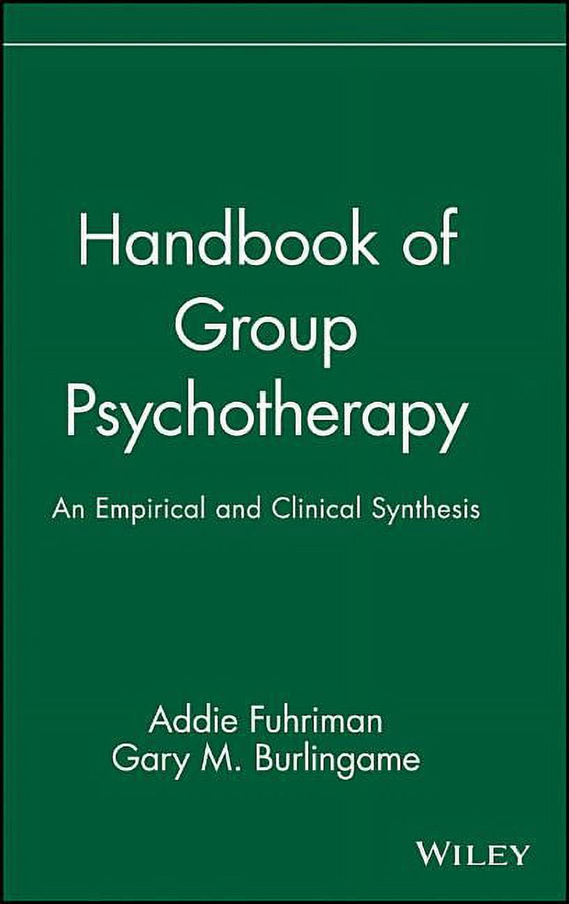 Wiley Personality Processes Handbook of Group Psychotherapy: An ...