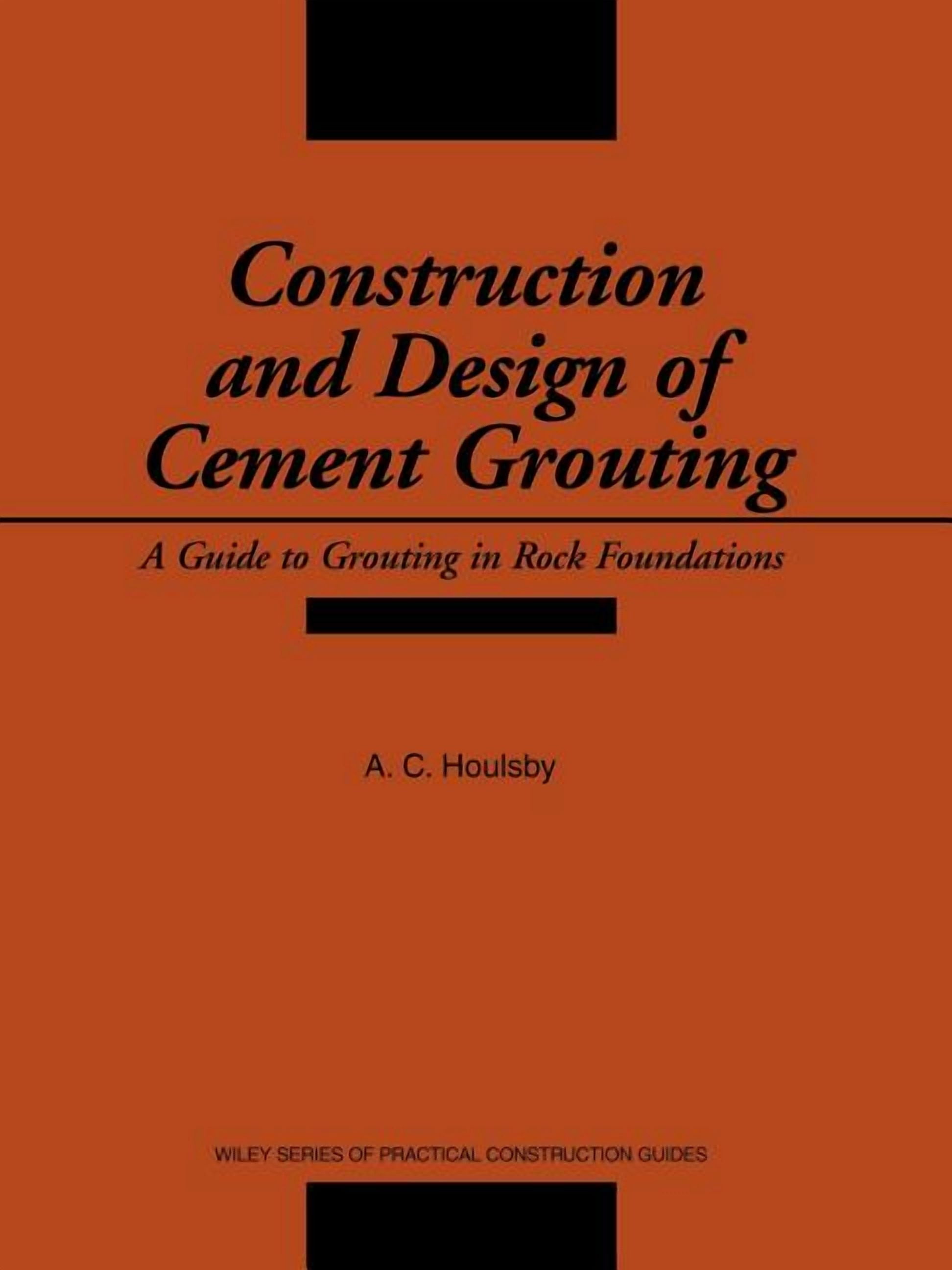 Wiley Practical Construction Guides Construction and Design of Cement ...
