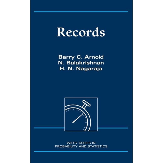 Wiley Probability and Statistics Records, Book 317, (Hardcover ...