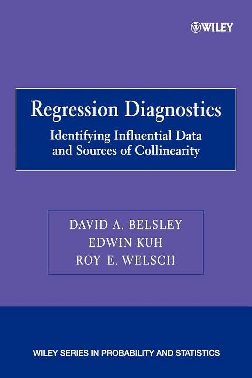 Wiley Probability and Statistics Regression Diagnostics: Identifying ...