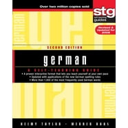 German Verbs : A Quickstudy Language Reference Guide (Book) - Walmart.com