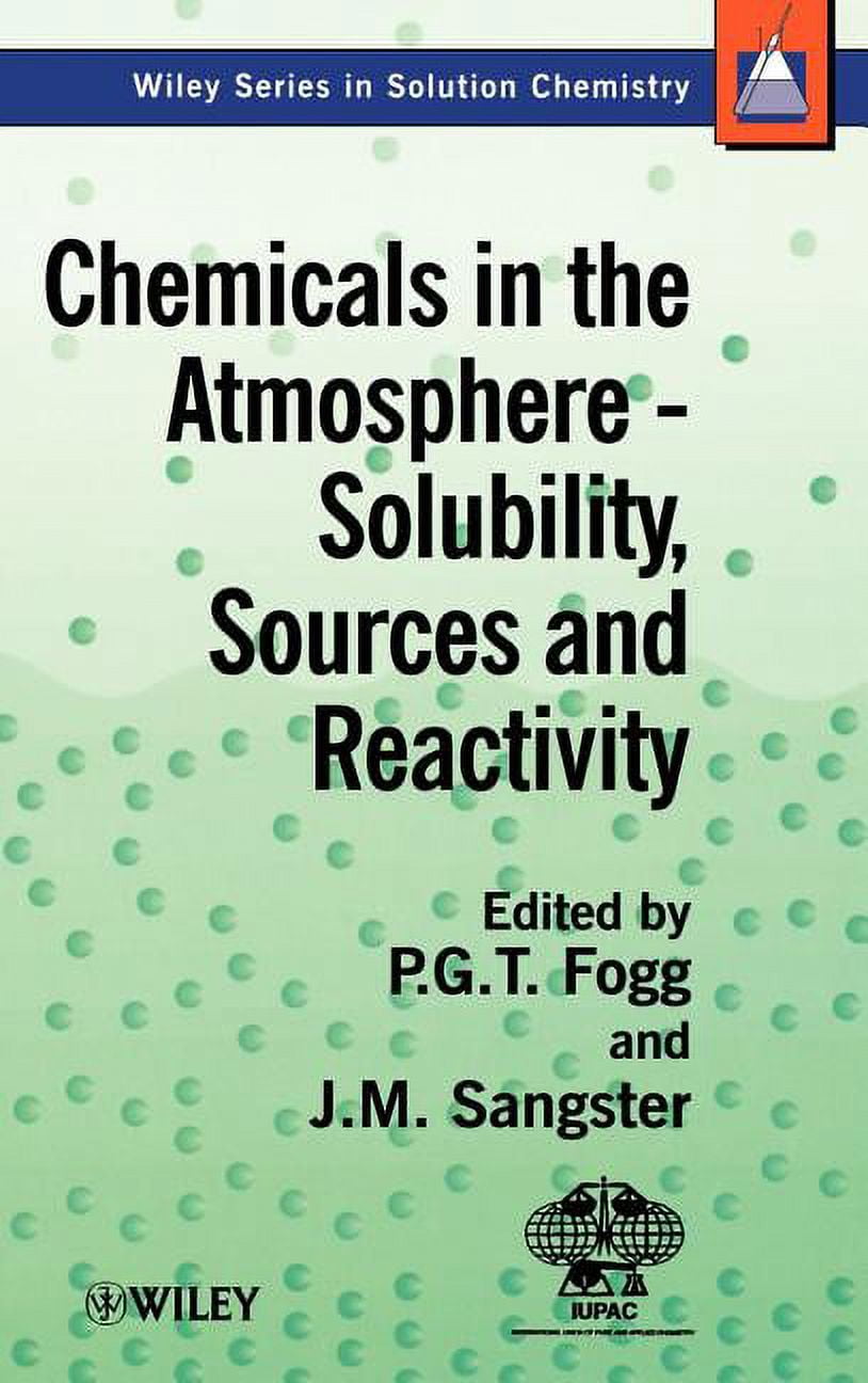 Wiley Solutions Chemistry Chemicals in the Atmosphere: Solubility ...