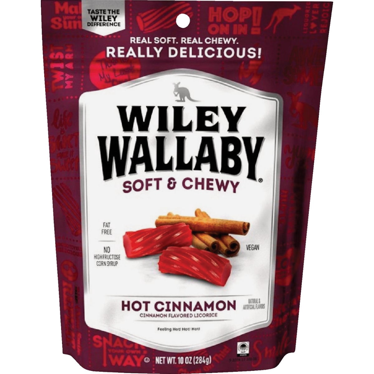 Wiley Wallaby Hot Cinnamon Licorice 10 Oz. Candy KEC21192 - Walmart.com