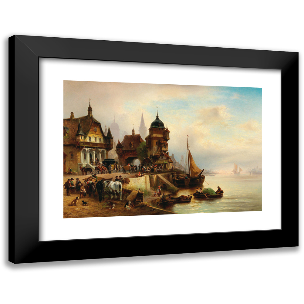 Wilhelm Alexander Meyerheim 14x11 Black Modern Framed Museum Art Print ...