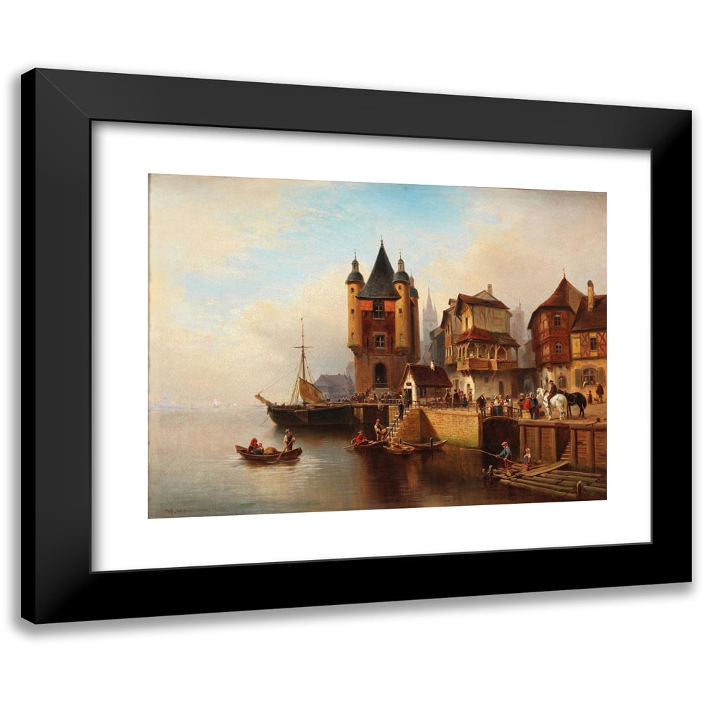 Wilhelm Alexander Meyerheim 24x19 Black Modern Framed Museum Art Print ...