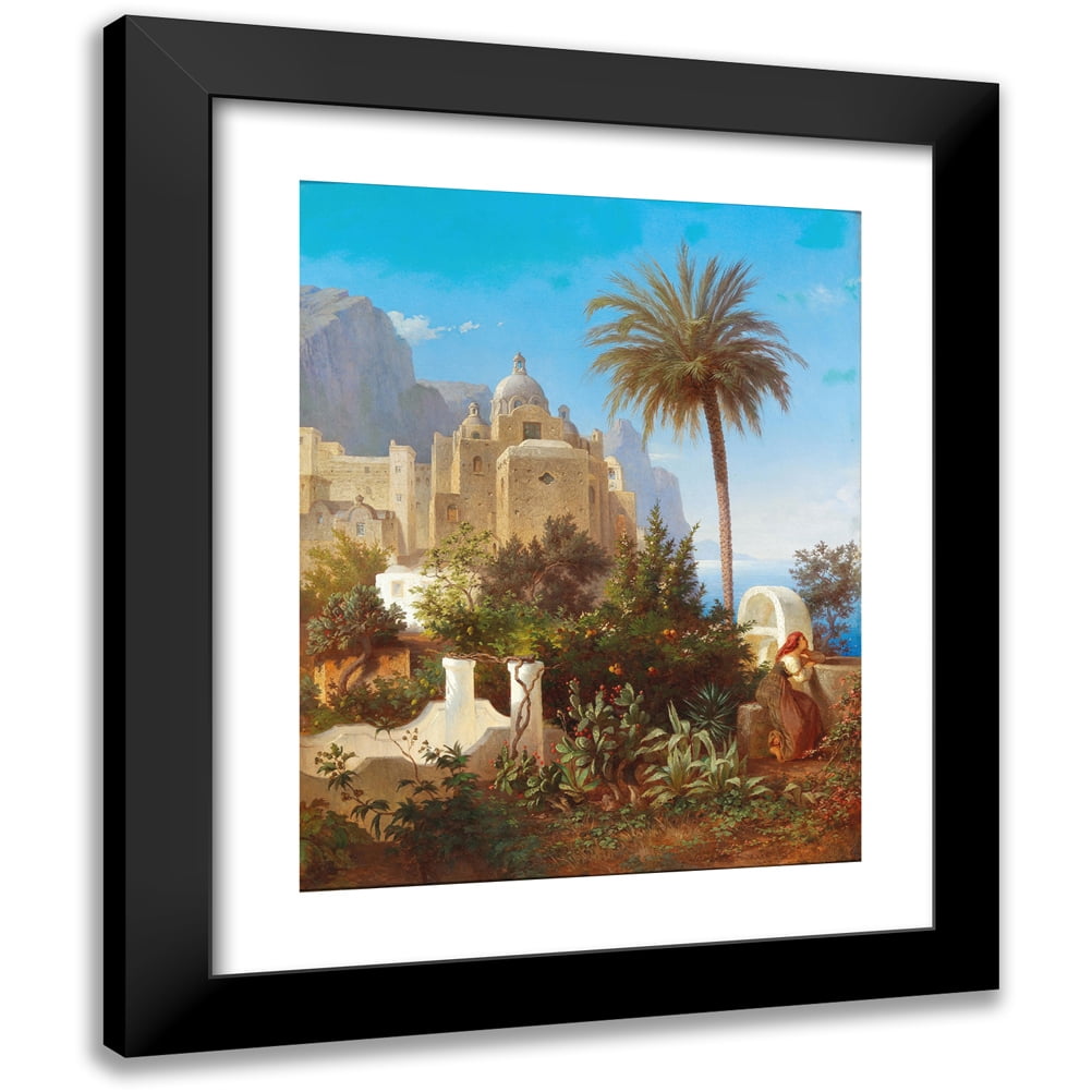 Wilhelm Emil Robert Heck 12x14 Black Modern Framed Museum Art Print ...