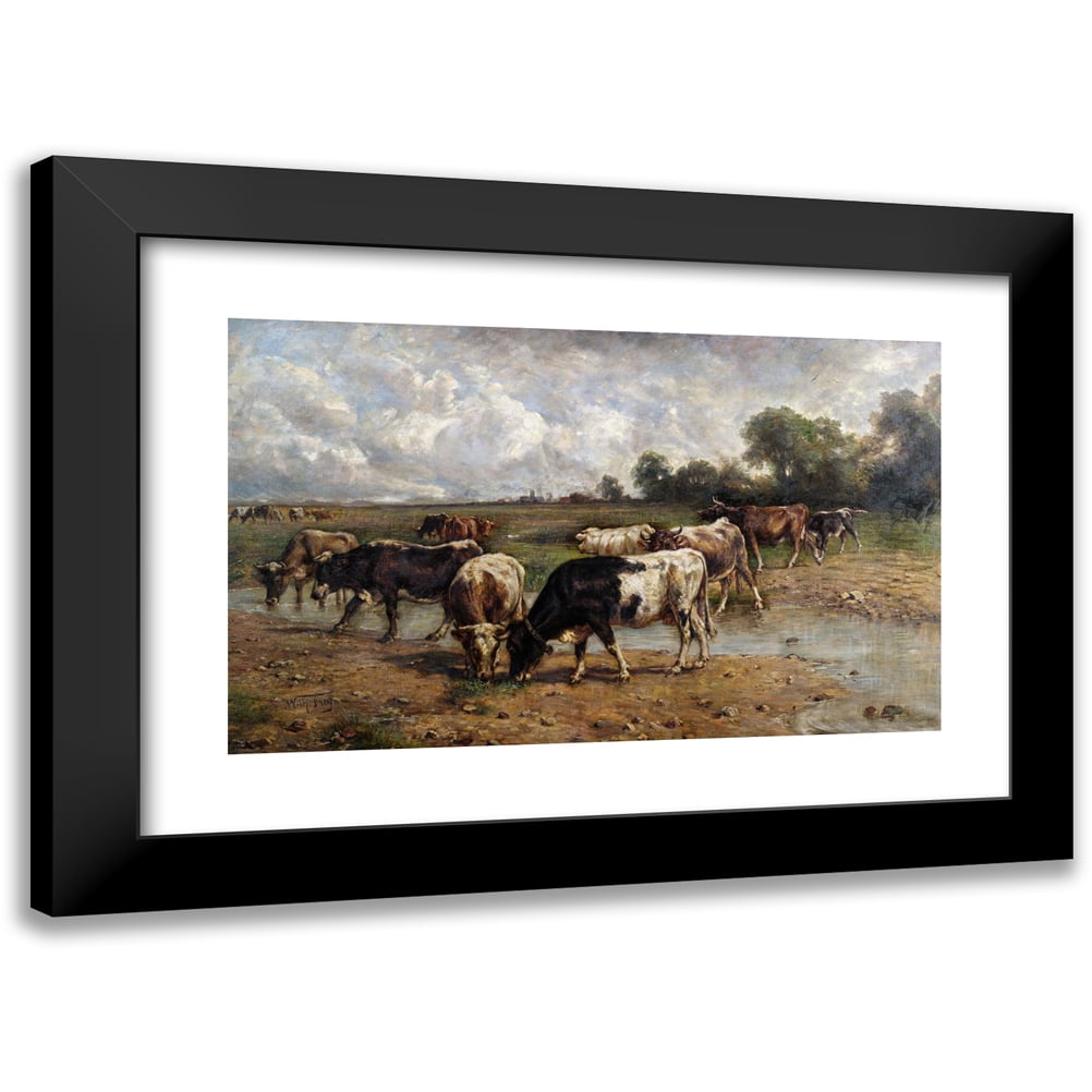 Wilhelm Frey 14x11 Black Modern Framed Museum Art Print Titled - Festom ...