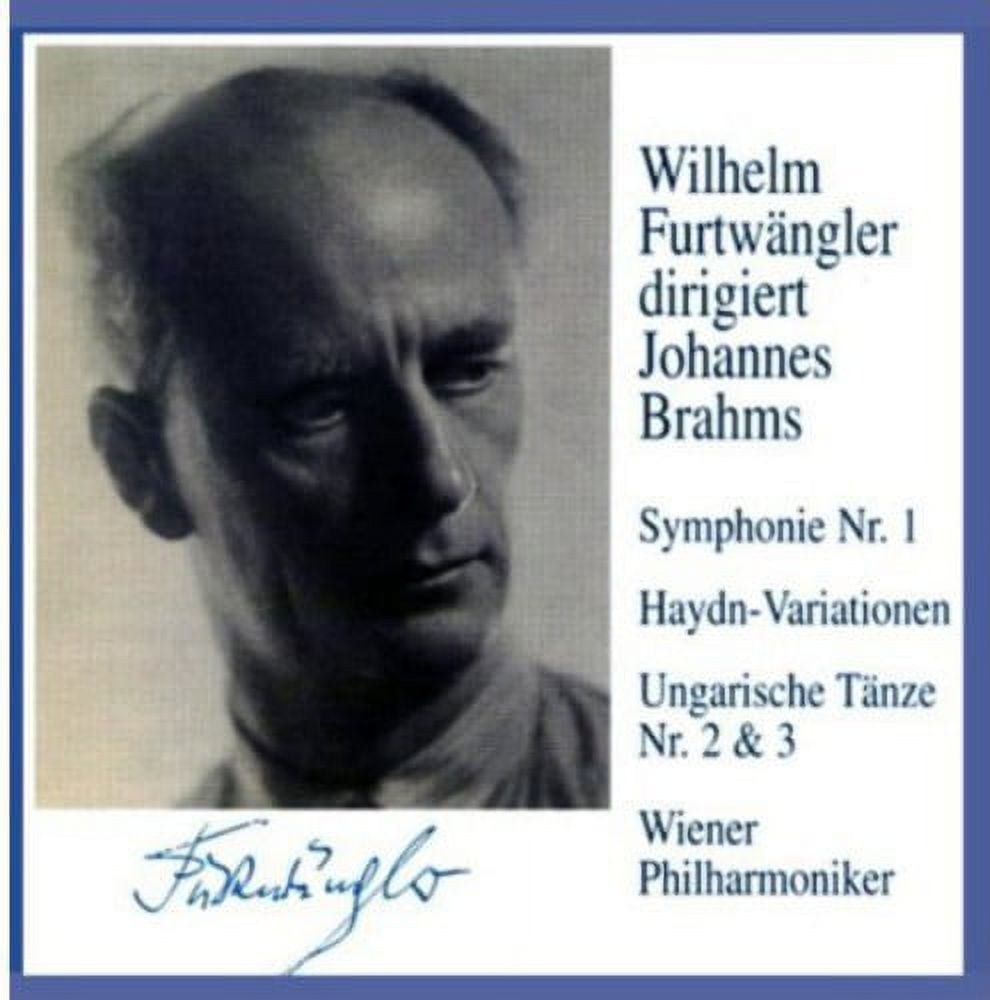 Wilhelm Furtwängler - Furtwangler Conducts Brahms - Classical - CD ...