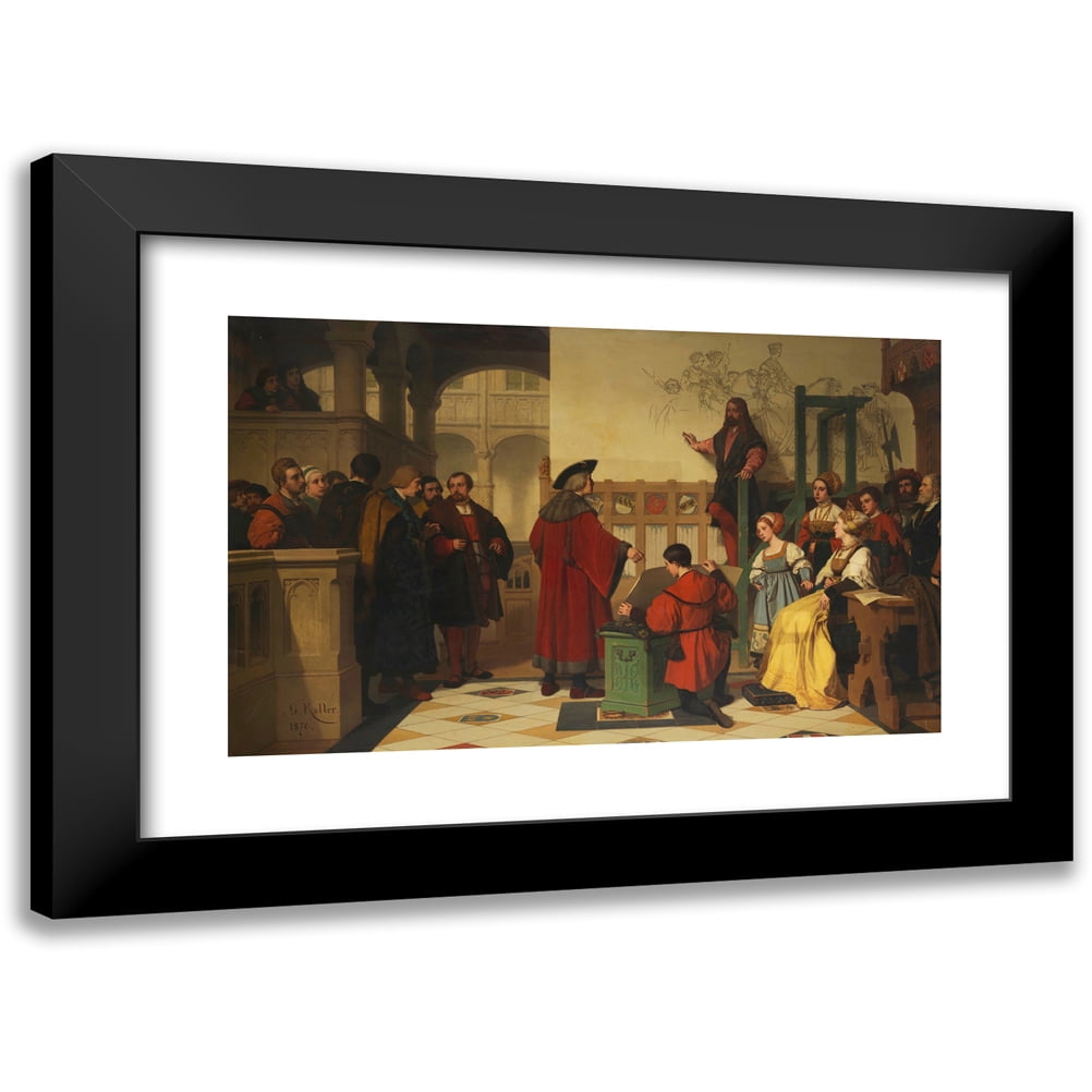 Wilhelm Koller 18x13 Black Modern Framed Museum Art Print Titled ...