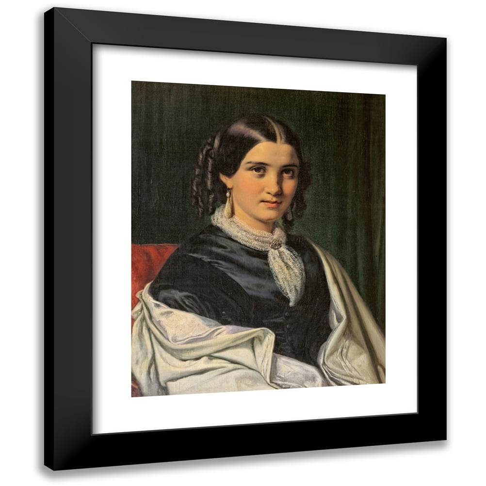 Wilhelm Marstrand 12x14 Black Modern Framed Museum Art Print Titled ...