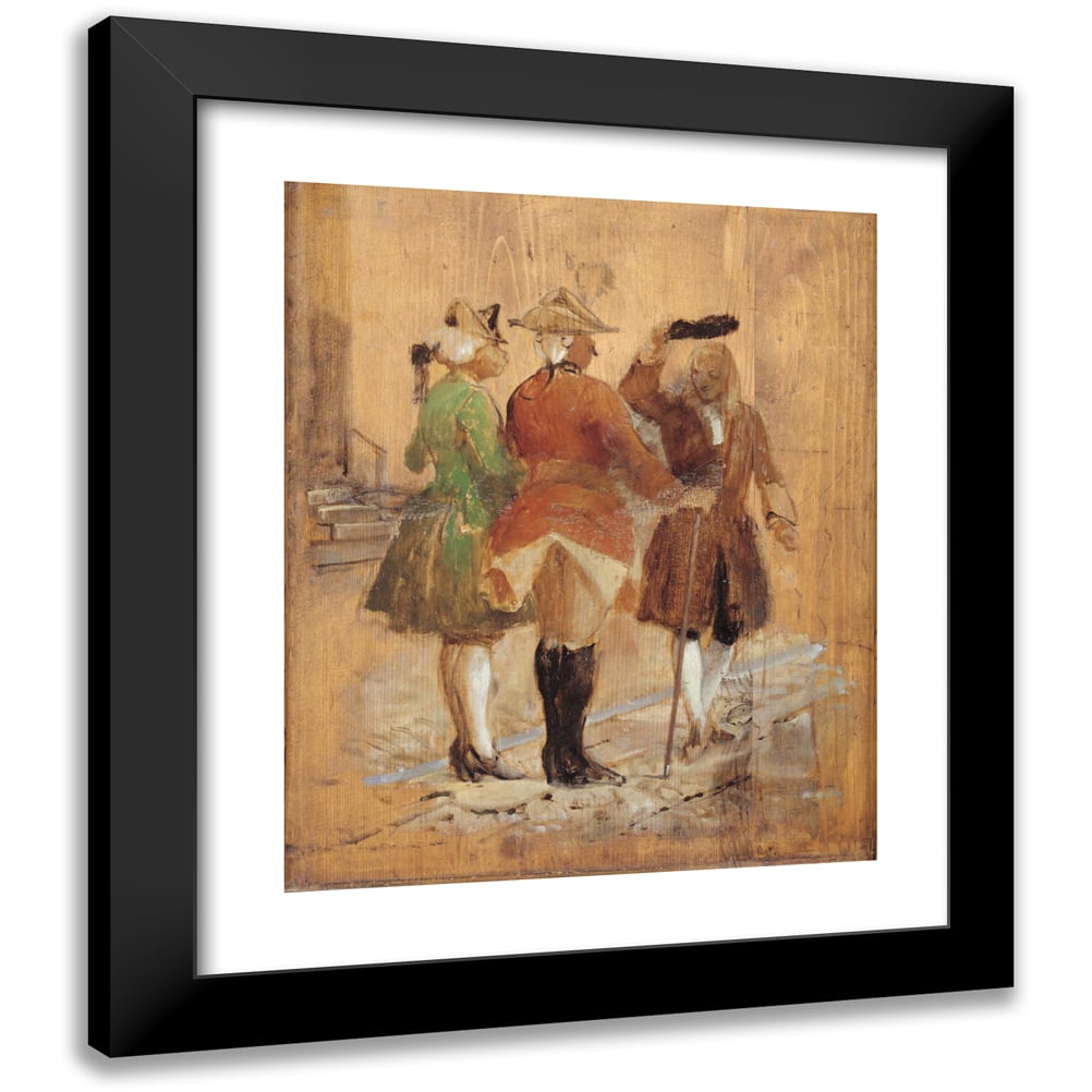 Wilhelm Marstrand 15x18 Black Modern Framed Museum Art Print Titled ...