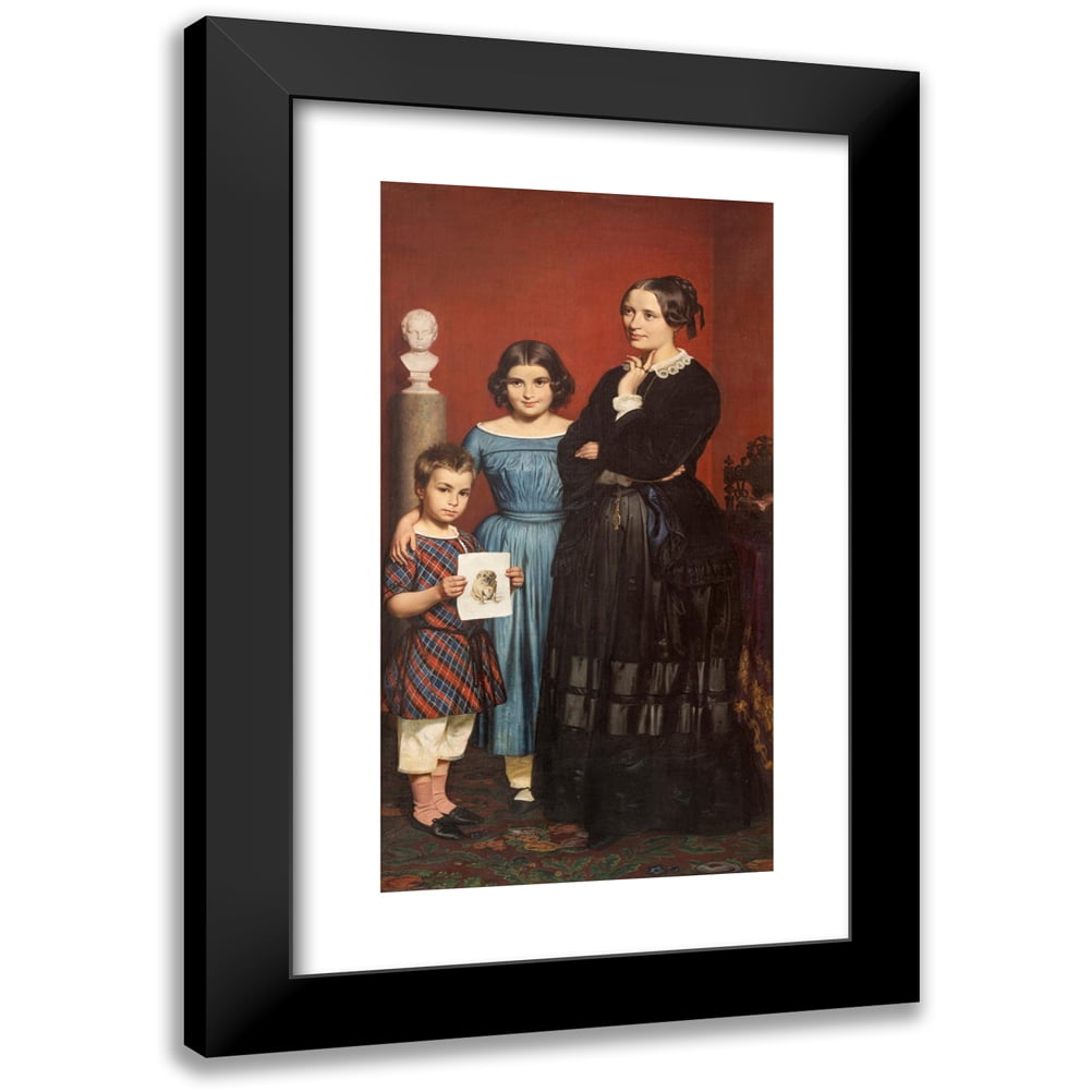 Wilhelm Marstrand 15x24 Black Modern Framed Museum Art Print Titled ...