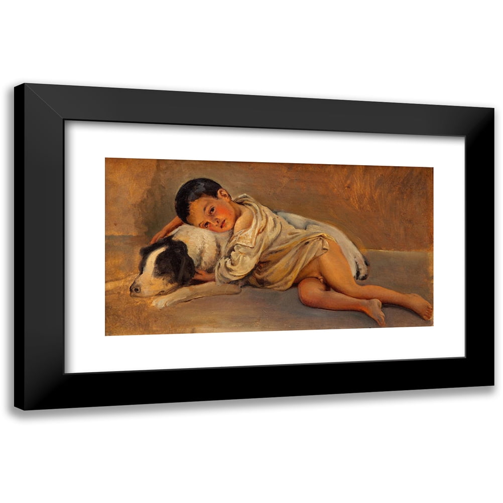 Wilhelm Marstrand 18x12 Black Modern Framed Museum Art Print Titled ...
