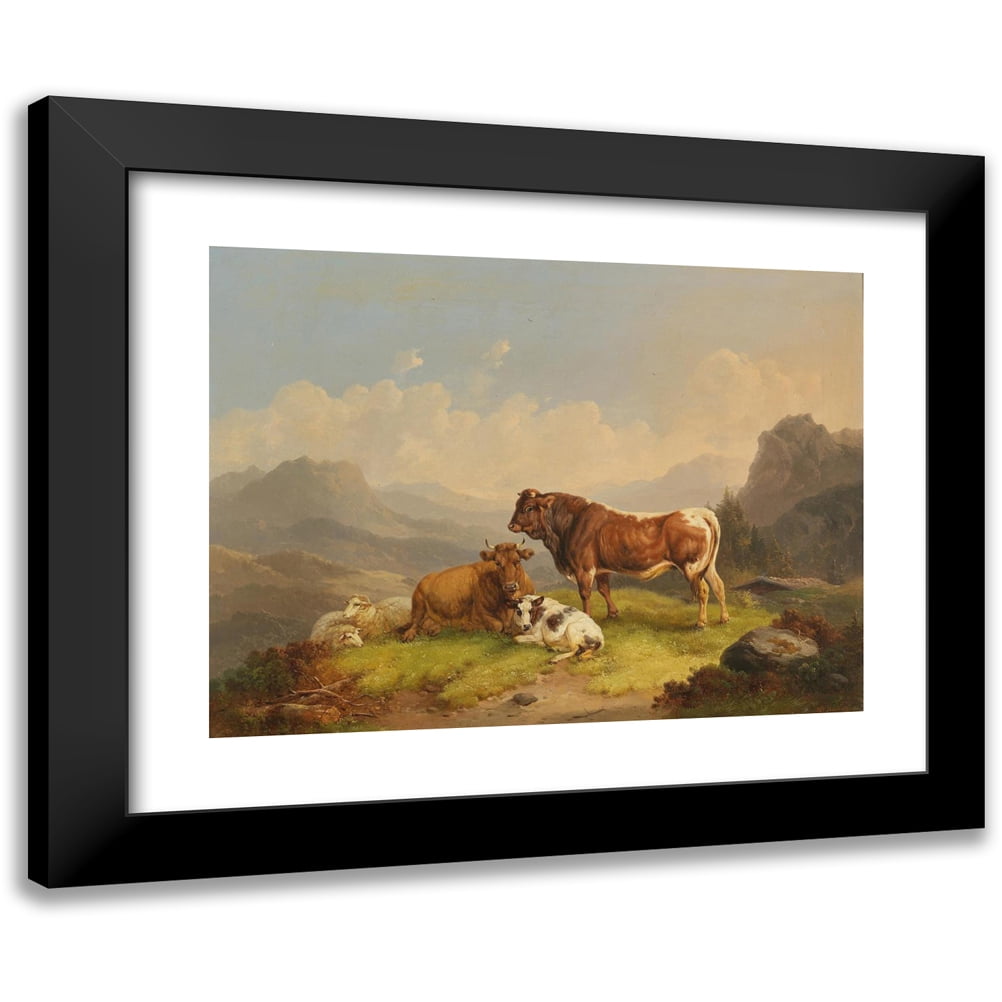 Wilhelm Melchior 18x14 Black Modern Framed Museum Art Print Titled ...
