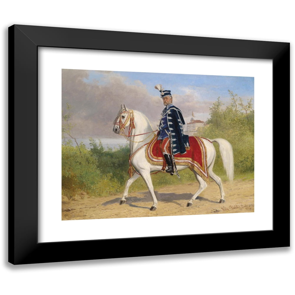 Wilhelm Richter 14x12 Black Modern Framed Museum Art Print Titled ...