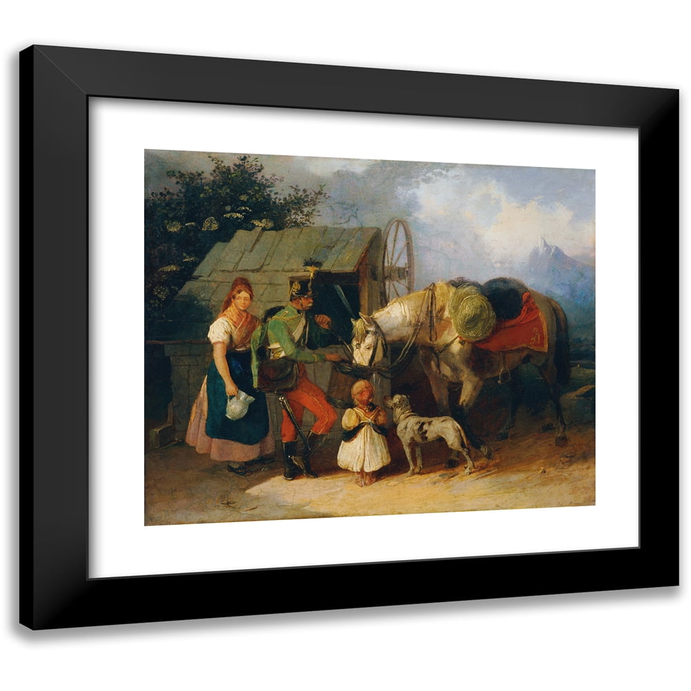 Wilhelm Richter 17x15 Black Modern Framed Museum Art Print Titled ...