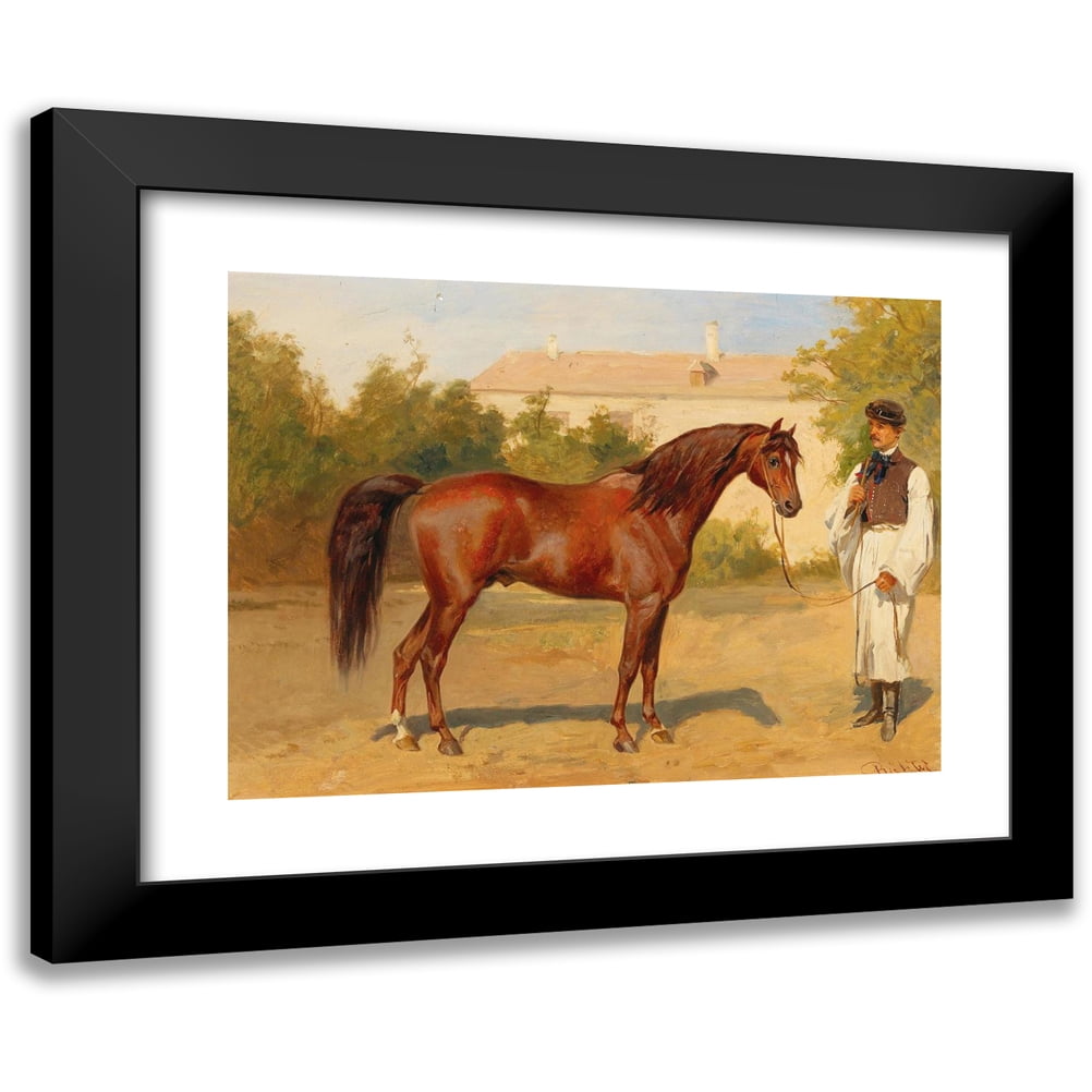 Wilhelm Richter 18x14 Black Modern Framed Museum Art Print Titled ...