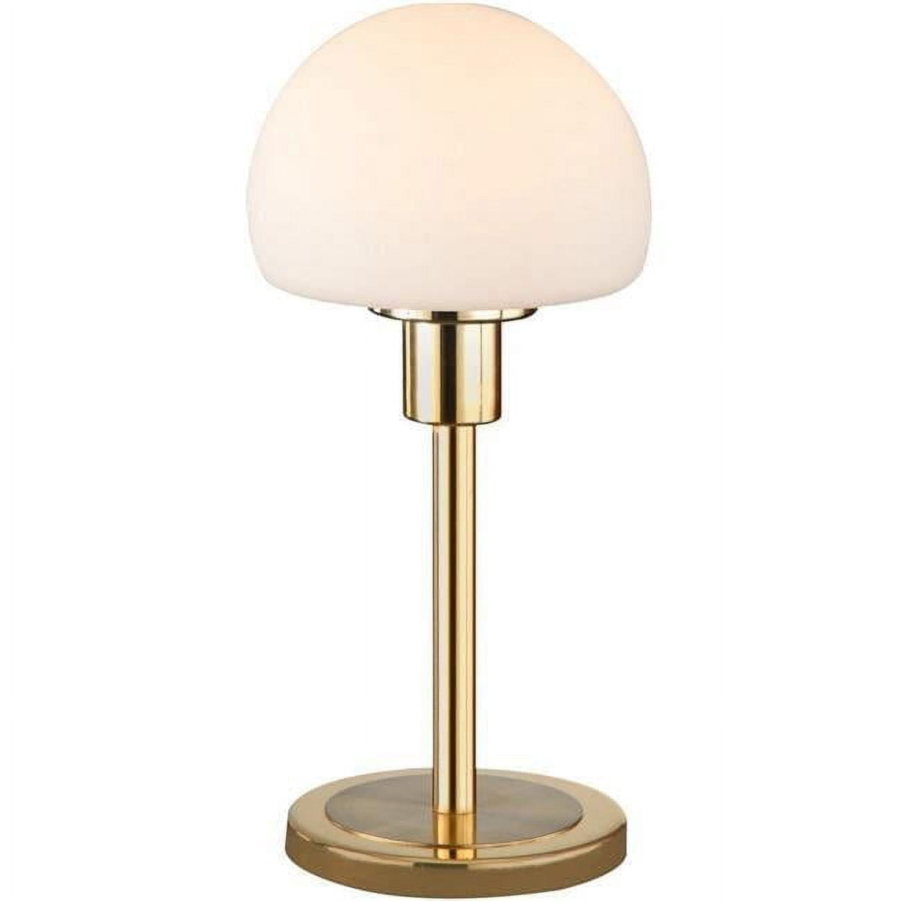 Wilhelm Table Lamp, Satin Brass - Walmart.com