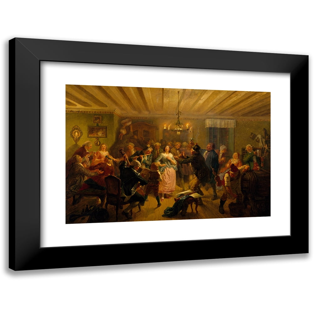 Wilhelm Wallander 14x11 Black Modern Framed Museum Art Print Titled ...