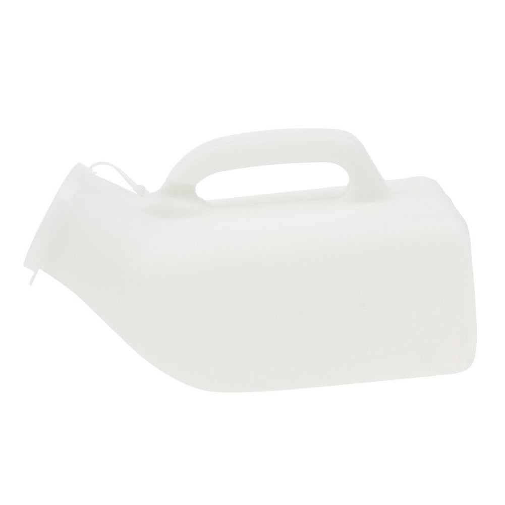 Wilitto 1200 ML Male Urinal with Cap Reble Plastic Men Elderly Urinal ...