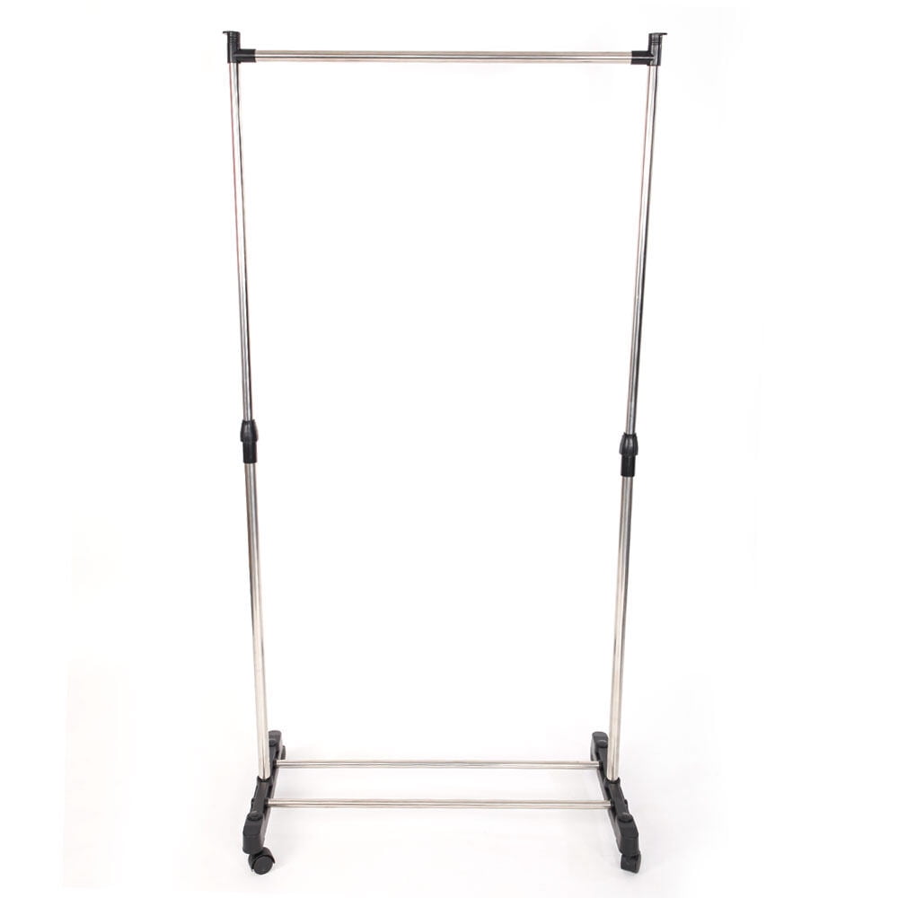 Wilitto Single-bar Vertical & Horizontal Stretching Stand Clothes Rack ...