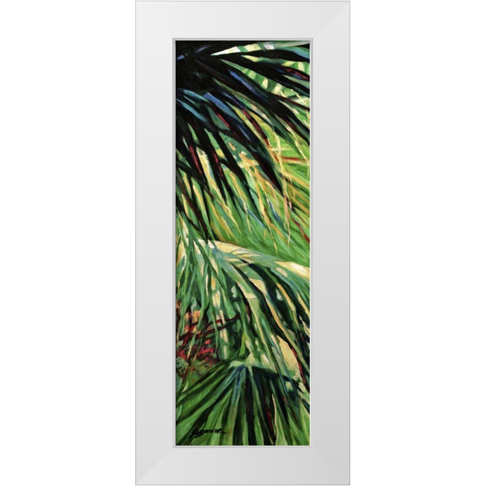 Wilkins, Suzanne 11x24 White Modern Wood Framed Museum Art Print Titled ...